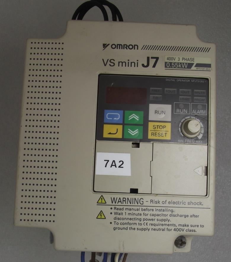 欧姆龙 OMRON VS mini J7 380V 0.55KW 3PHASE 3G3MVPFI 3005-E