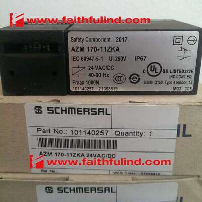 议价Schmersal 101140257 施迈赛安全开关 AZM 170-11ZKA