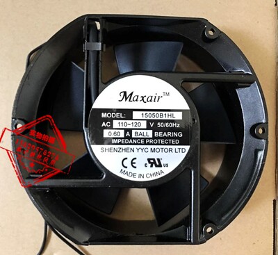 全新Maxair BT15050B1HL 17251 110v 0.60A  交流散热风扇