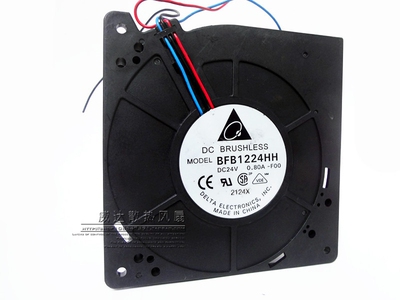 台达BFB1224HH 12厘米涡轮变频器风扇 鼓风机 12032 24V 0.80A