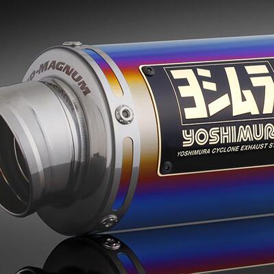 YOSHIMURA 适用HONDA本田 MONKEY125 UP钛合金烧蓝全段排气管吉村