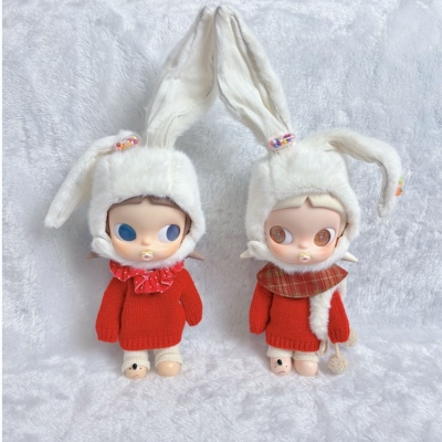 Zsiga娃衣嘎子姐1/8可动人偶一二代适用嘎姐新年红色毛衣套装