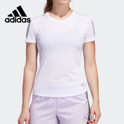 阿迪达斯正品女子运动短袖T恤