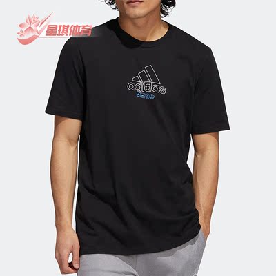 Adidas/阿迪达斯男子运动短袖