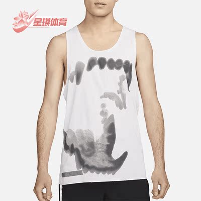 耐克正品男子透气运动无袖T恤