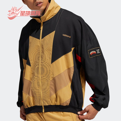 阿迪达斯正品三叶草联名男子夹克
