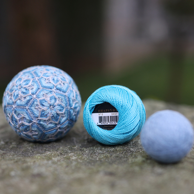 手工Rhapody8号蕾丝线全棉DIY