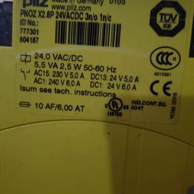 pilzPilz/皮尔兹安全主机pnoz m1p 77310议价