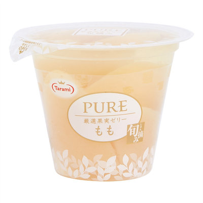 Tarami白桃果肉啫喱果冻