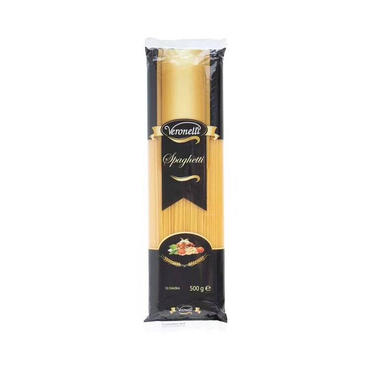 特选土耳其Veronelli直条意粉500G 袋装家用商用方便速食意面拌面