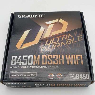 技嘉 B450M DS3H WIFI 主板--议价商品