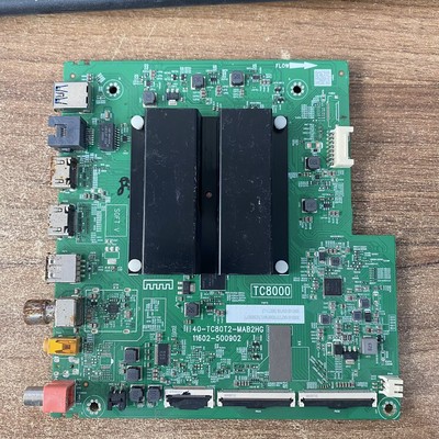 原装TCL75V8E主板实物图