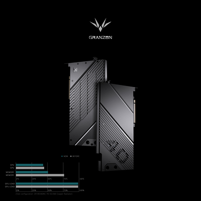 Granzon显卡水冷头全盔甲式