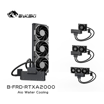 Bykski B-FRD-RTXA2000 显卡一体式水冷 NVIDIA RTXA2000