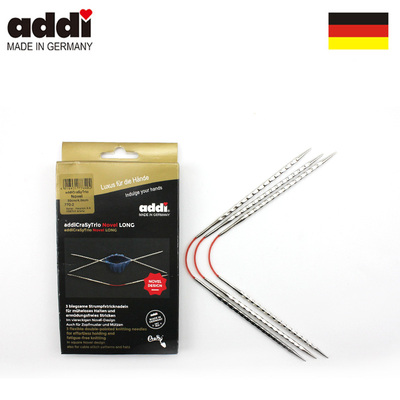 Addi 770-2 德国进口正品袜子袖子编织针 棒针方针 三根装