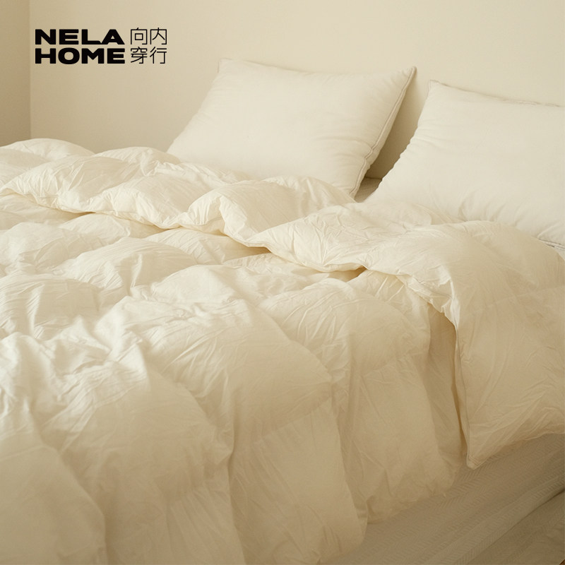NELA HOME A类杜邦Sorona天然植物羽绒被全棉被子被芯生物绒夏被_虎窝淘