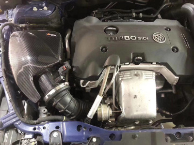 适配新君威GS2.0T1.5T君越迈锐宝XL改装进气套件AIRSPEED碳纤风箱