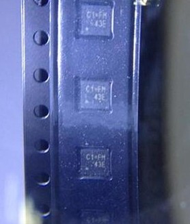 华阳车载DVD导航芯片CQFN-12贴片12脚IC印字C1=AF C1- 直拍