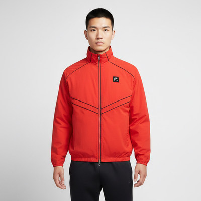 耐克外套男新年款立领梭织夹克