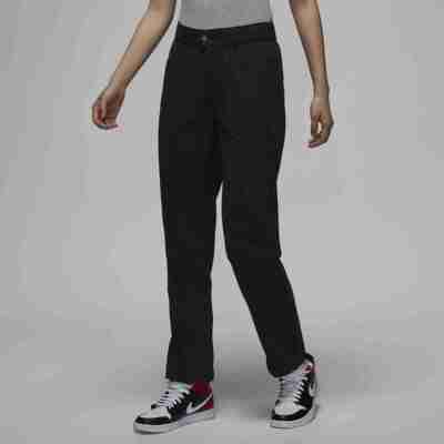 耐克乔丹女子梭织直筒休闲长裤