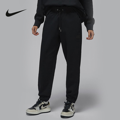 Jordan耐克女子收口束脚卫裤长裤