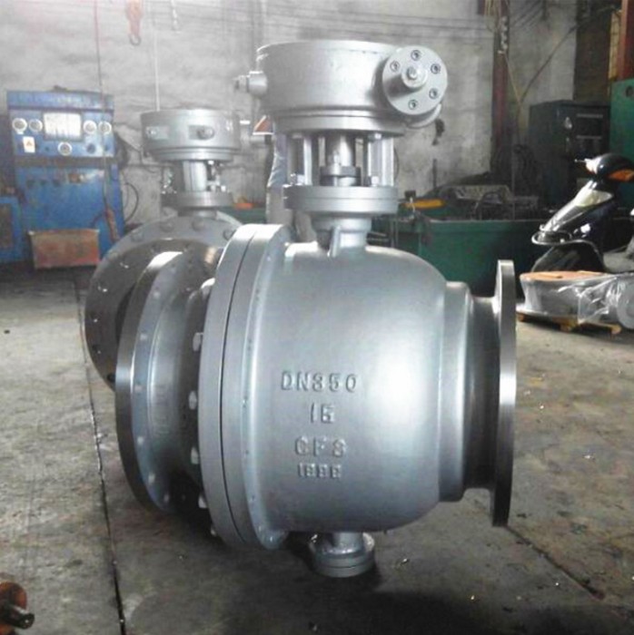 Q47F-16P Q347F-16P不锈钢固定式法兰球阀 304软密封固定球阀_虎窝淘