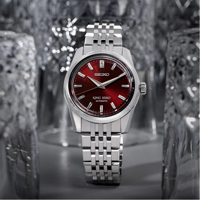 精工防水机械男腕手表