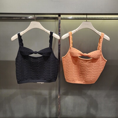 潮流直邮  韩国O'2nd 奥蔻 25春  吊带针织衫O22F3KTO135W