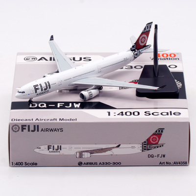 斐济航空飞机模型合金空客A330-3