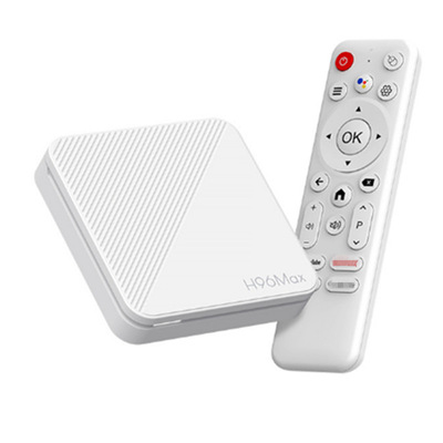 跨境新款H96MAX H313网络电视机顶盒安卓14 双频WIFI6 4K TV BOX