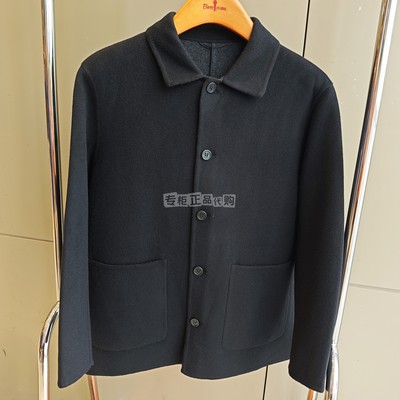 比音勒芬男士毛呢大衣秋季商务