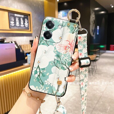 适用华为wikox70手机壳智选wiko X70保护套CHE-AN00腕带支架新款斜挎背带全包防摔挂绳挂脖子5G男女款中国风
