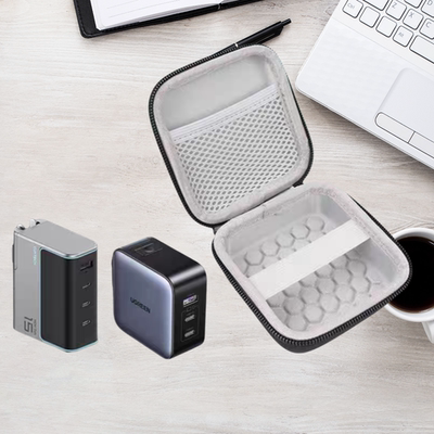 氮化镓充电器收纳包充电头保护套适用安克倍思绿联酷态科15号GaN快充10号PD笔记本适配器闪充防震抗压收纳盒