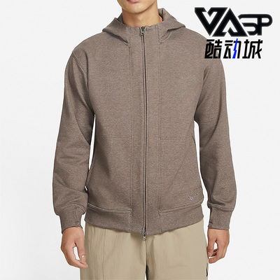 耐克正品新款男子针织连帽衫外套