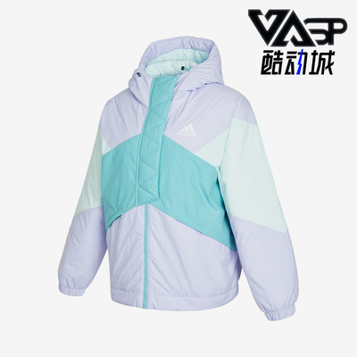 Adidas/阿迪达斯女子连帽羽绒服
