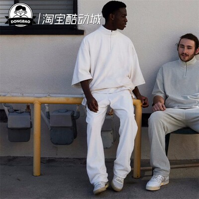 BASKETBALL情侣款运动宽松裤