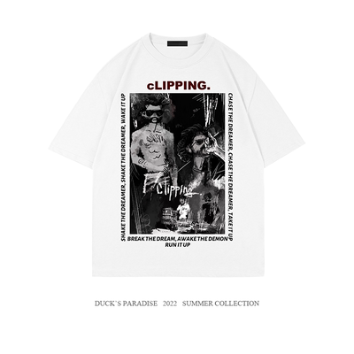 【DD】Clipping乐队衍生 Daveed Diggs 同人纯棉短袖T恤