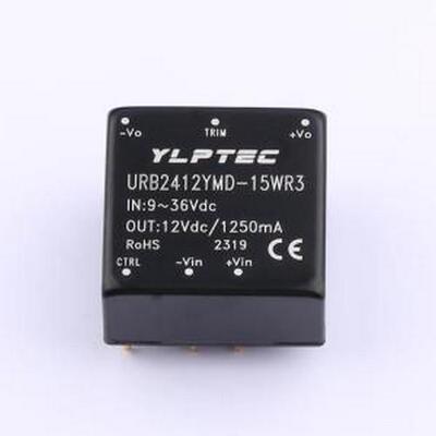 URB2412YMD-15WR3 电源模块 URB2412YMD-15WR3 DIP,25.4x25.4mm