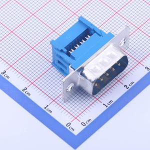 X0709WT7BL1 D-Sub/DVI/HDMI连接器 D-Sub 公 P数:9P 两件套 原装