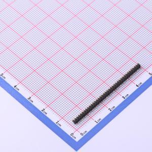 X1311WVS-38J-C18D42R1 排针 间距:1.27mm 1x38P 立贴 方针 原装