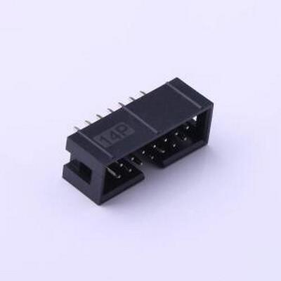 321014SG0ABK00A01 IDC连接器(牛角/简牛) 2.54mm 2x7P 排数:2 每