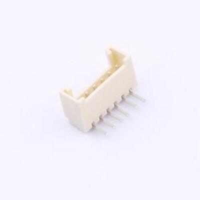 HC-HY2.0-6AW-M 线对板/线对线连接器 1x6P 间距:2mm 弯插 系列:P