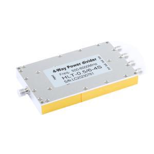HLT-0.5/6-4S RF功分器/合路器 0.5-6G,SMA接口一分四功分器 - 原