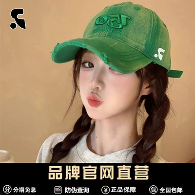 RR正品复古水洗做旧刺绣棒球帽