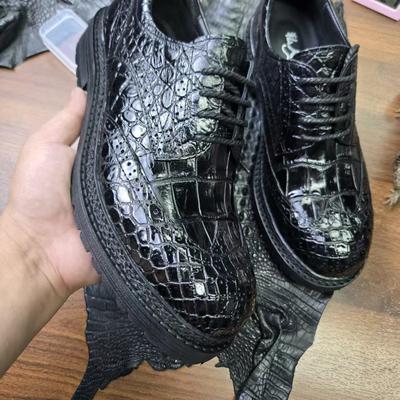 鳄鱼皮经典百搭商务正装男鞋时尚高奢稀有皮皮鞋断码捡漏2438-6