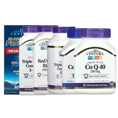 21stCentury鱼鳕鱼肝油Omega-3