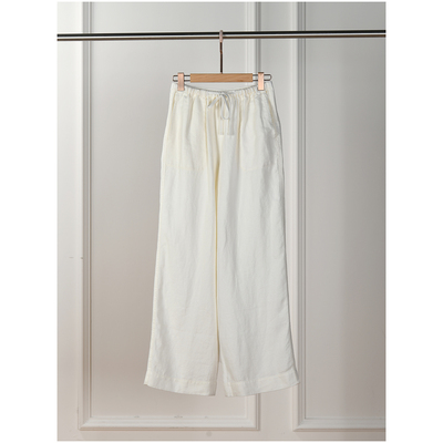 慵懒显腿长直筒显瘦休闲裤