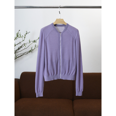 【颖颖家】 颜色超好看显白软糯轻薄 意大利进口羊绒针织衫 W1283