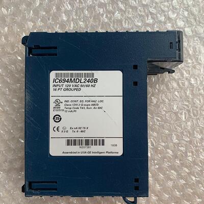 IC694MDL240B GE发那科 120VAC工控输入模块议价维修