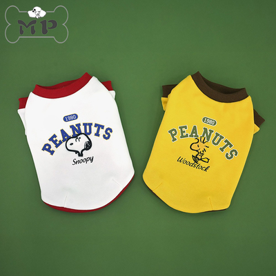 韩代秋季宠物史努比1980T恤